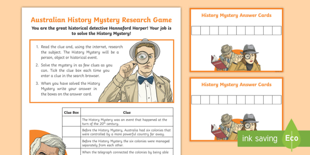 History Game • Twinkl.com.au