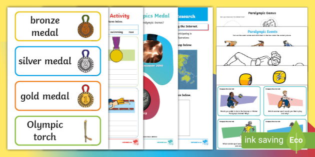 Rio 2016 Paralympics SEN Resource Pack (teacher made)