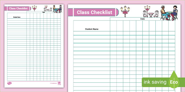 French Parisian Class List