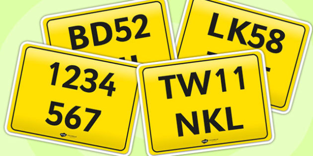 Bike Registration Plates - registration, bike registration, registration