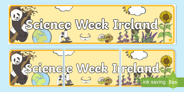 Science Week Ireland Display Banner (teacher made)