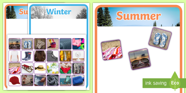 Clothes for Different Seasons