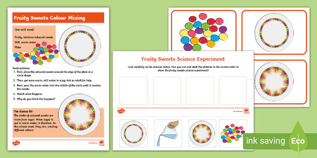 👉 Fruity Sweets Science Experiment Sequencing Pack