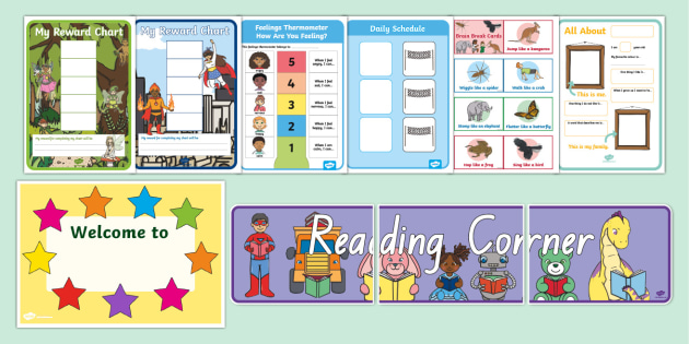 New Year New Inclusive Classroom Set Up Resource Pack