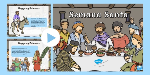 Semana Santa Powerpoint - Preschool/Elementary - Twinkl