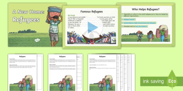 KS2 Refugee Activity PowerPoint Pack (teacher made)