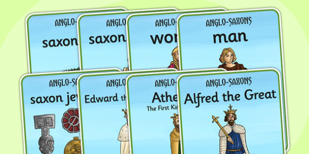 Anglo Saxons Display Posters (teacher made)