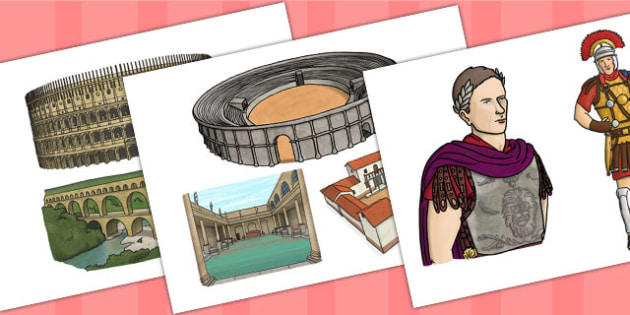 The Romans Picture Cut Outs (teacher made)