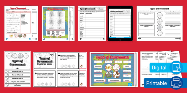Types of Governments | twinkl.com