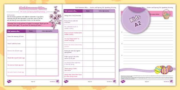 A2 Speaking Activities | twinkl.com.au