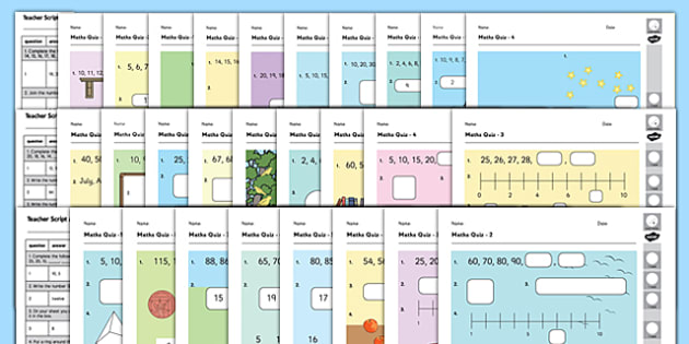 Mental Maths Year 1 PDF Worksheets Challenge Pack KS1 Mental Maths Year 1 PDF Worksheets Challenge Pack KS1