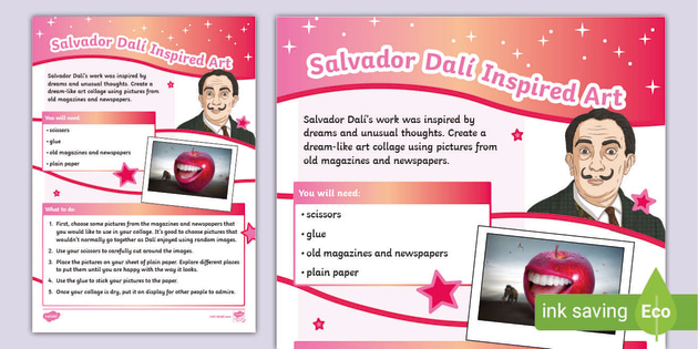 KS1 Salvador Dali Inspired Art Activity