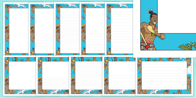 Get your students to display their work on these brilliant Māori Gods Page