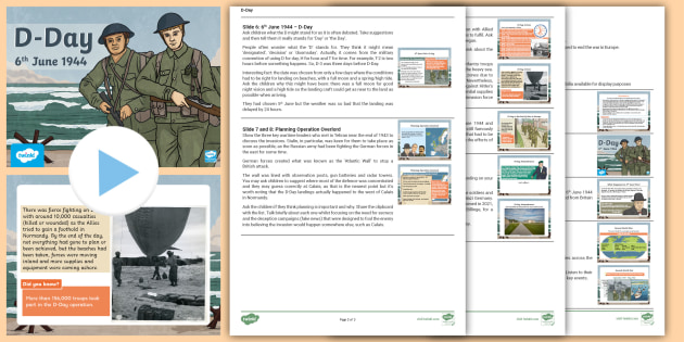 D-Day Assembly Pack (teacher made)