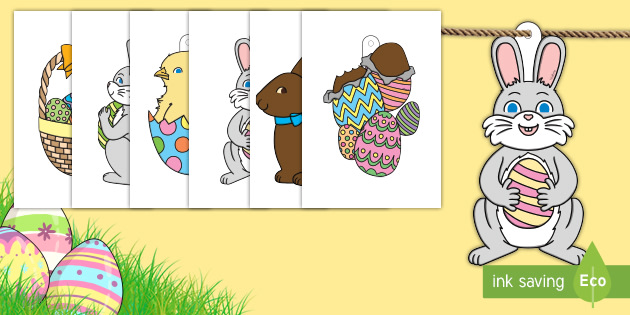 Easter Bunting | Easter Decorations For Your Classroom