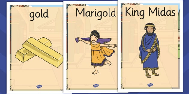 King Midas Display Posters (teacher made)