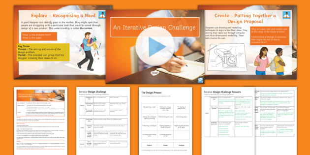 The Iterative Design Challenge Lesson Pack (teacher made)