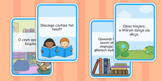 Reading Comprehension Cards Polish (teacher made)