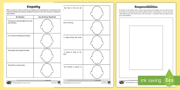 PSHE and Citizenship LKS2 TEAM Home Learning Tasks