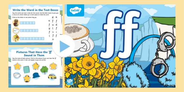 ‘ff’ initial sound PowerPoint | Primary Resources