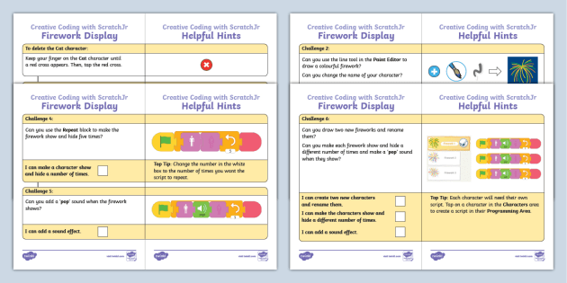 Computing: Programming with ScratchJr Year 1 Unit Pack