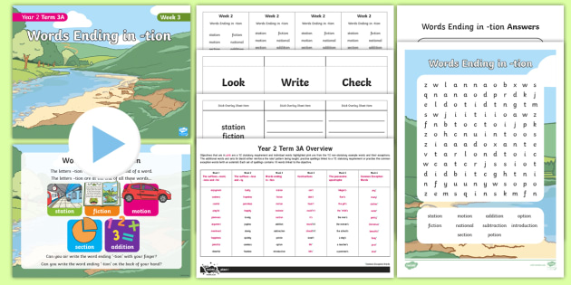 Term 3A Spelling Packs | twinkl.co.uk