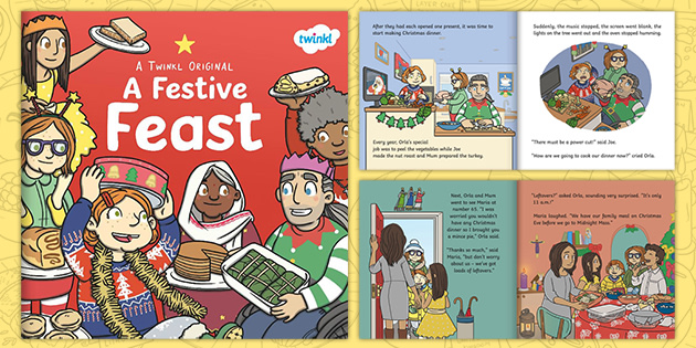A Festive Feast | eBook in inglese (Teacher-Made) A Festive Feast | eBook in inglese (Teacher-Made)