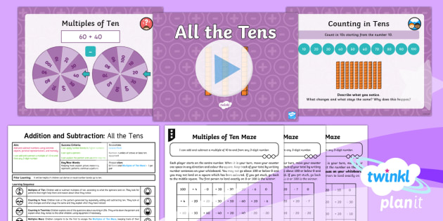 Y2 Addition and Subtraction Strategies (5) Lesson Pack