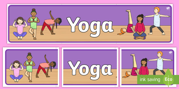 👉 Yoga Display Banner (teacher made)