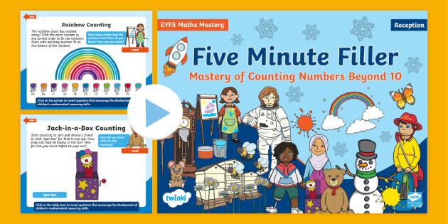 EYFS Five Minute Filler Counting (Reception) PowerPoint 2 EYFS Five Minute Filler Counting (Reception) PowerPoint 2