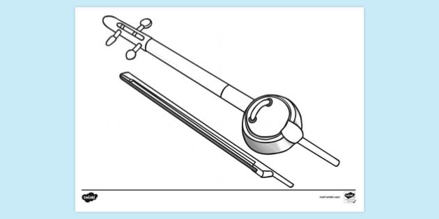 FREE! - Rebab Colouring | Colouring Sheets (teacher made)