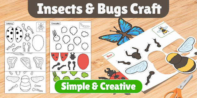 Insects Worksheet For Preschool Bug Finger Puppets Insects Preschool