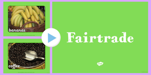 Fairtrade Display Photo PowerPoint - fairtrade, photo, powerpoint