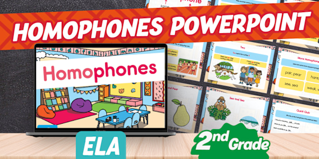Second Grade Homophones | twinkl.com