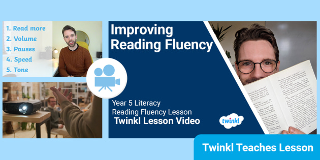FREE! - Year 5 (Ages 9-10) Reading Fluency: Video Lesson