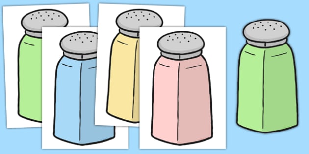 A3 Display SALT Shakers (teacher made)