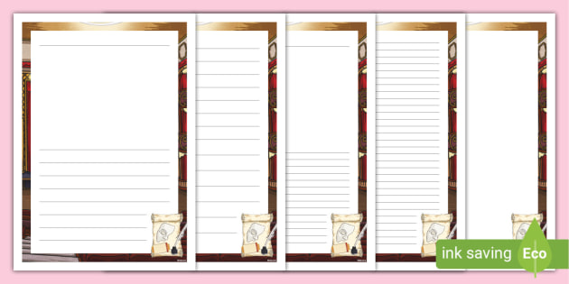 Play Script Page Borders (teacher made)