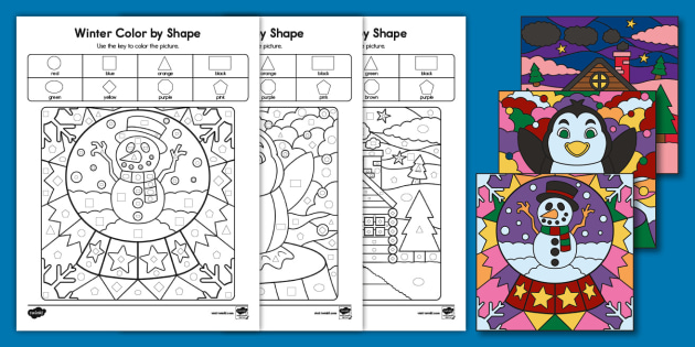 twinkl winter coloring pages