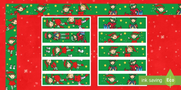 Elf Themed Display Border (Teacher-Made)