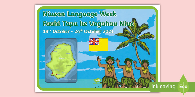 Niue Language Week Poster