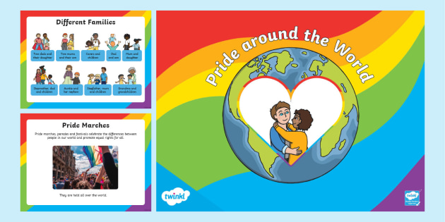 Pride Around the World Information PowerPoint (teacher made)