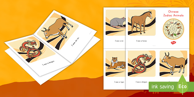 Chinese Zodiac Emergent Reader