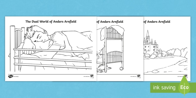 KS2 Fantasy Story Colouring Pages