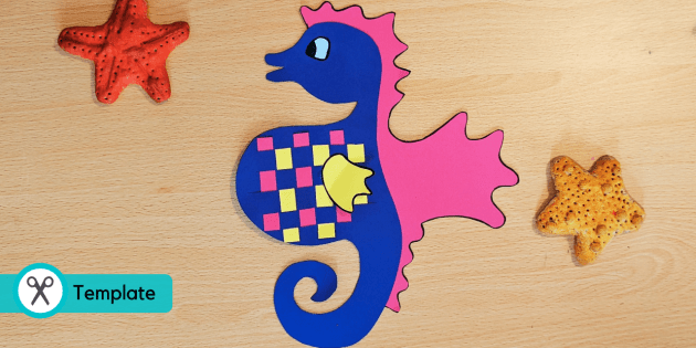 Seahorse Weaving | Under The Sea Crafts (teacher made)