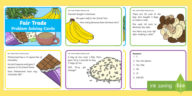 Fairtrade Challenge Cards