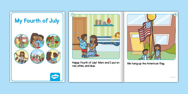 My Fourth of July Emergent Reader - Independence Day