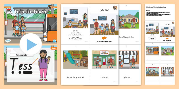 h, b, f, ff, l, ll, ss Lesson Pack - Level 2 Week 5 Lesson 5
