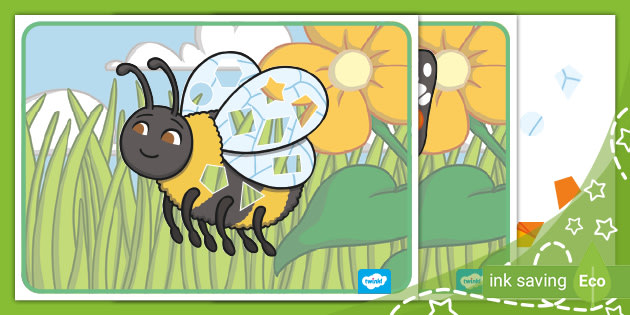 👉 2D Shapes Minibeasts Sorter Game (teacher made)