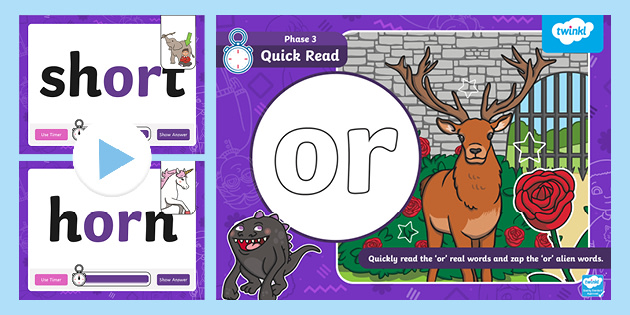 Phase 3 Quick Read or PowerPoint - Primary Resource - Twinkl