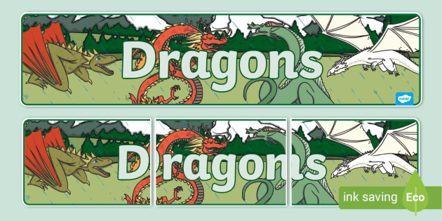Printable Dragons | twinkl.com.au